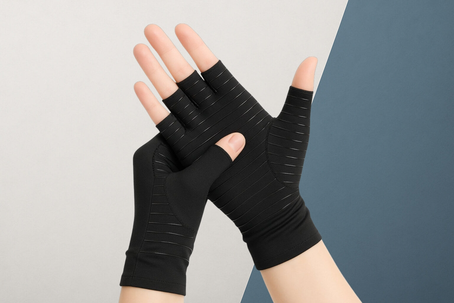 Trebin Compressiehandschoenen – Tegen Artrose, Reuma en RSI Pijn