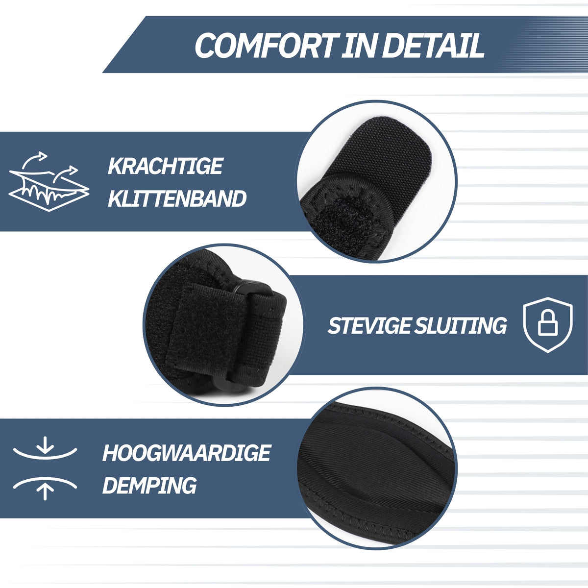 Trebin Elleboogbrace | Tennisarm & Golfersarm One Size